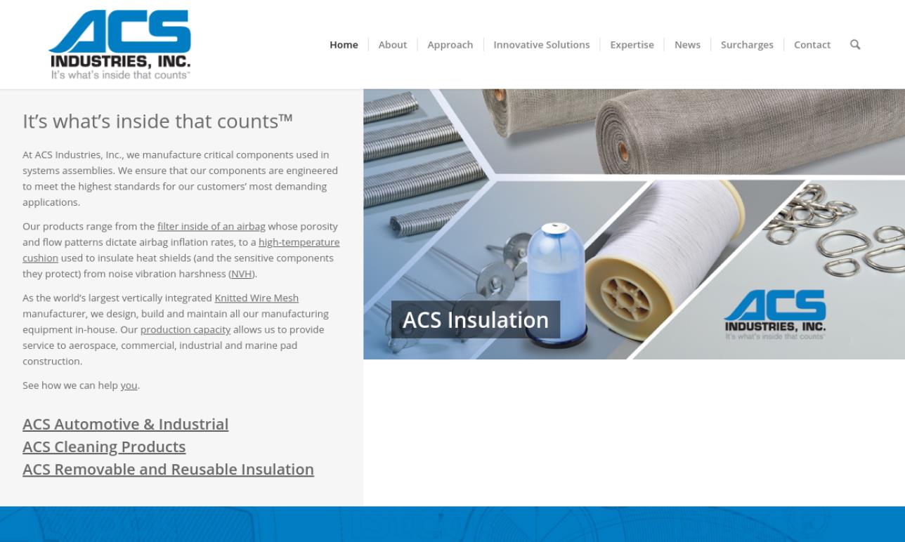 ACS Industries, Inc. | Gasket Manufacturers