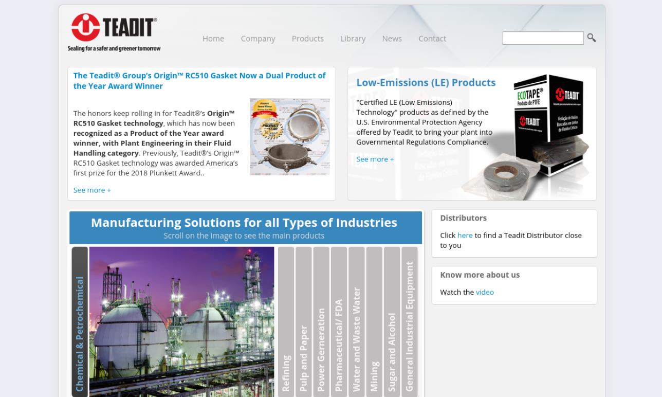 TEADIT® North America, Inc. | Gasket Manufacturers