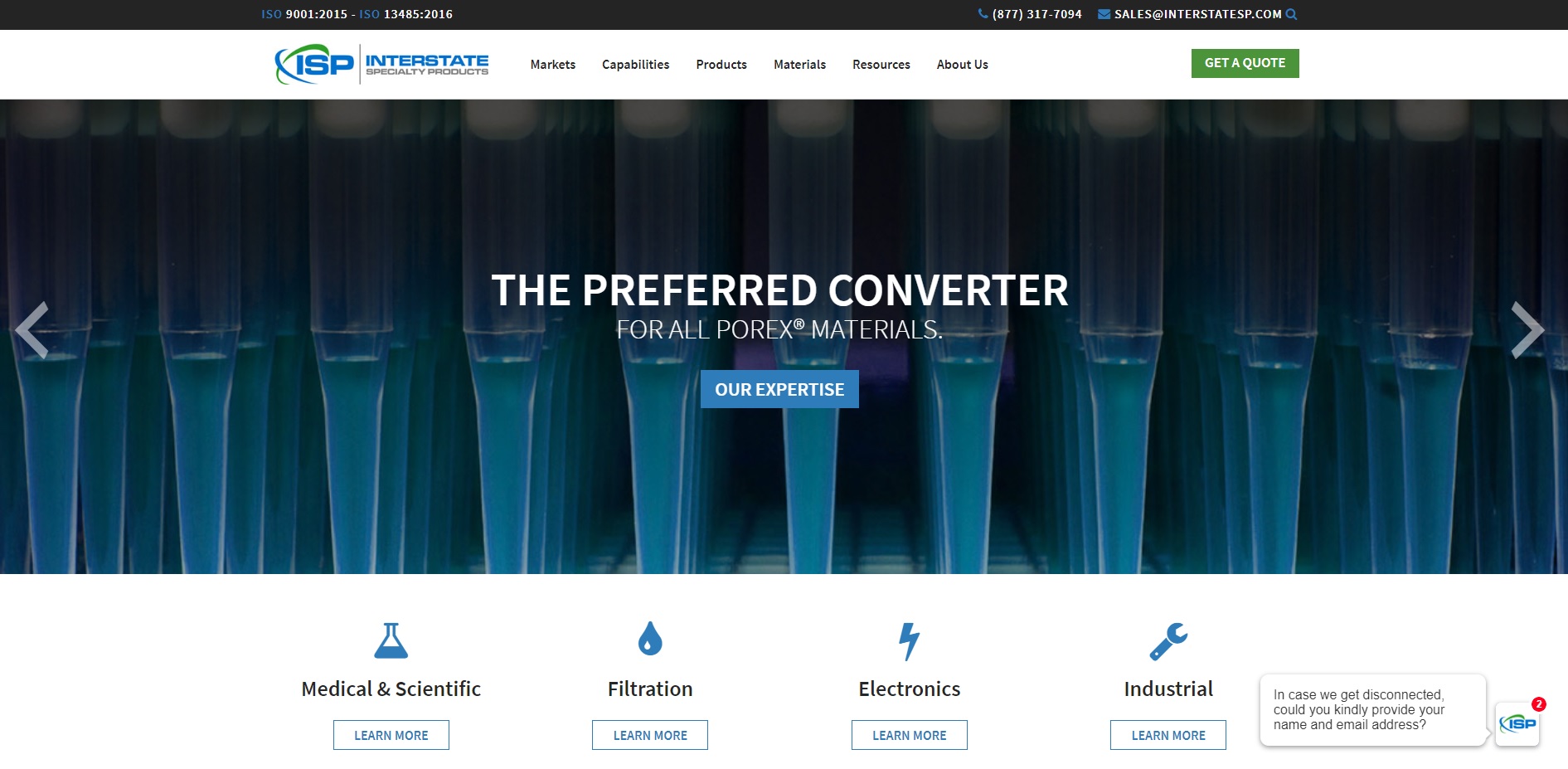 Interstate Specialty Products | Gasket Manufacturers